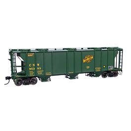 Walthers - 50' Pullman-Standard PS-2 2893 3-Bay Covered Hopper - Ready ...