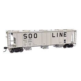 Walthers - 50' Pullman-Standard PS-2 2893 3-Bay Covered Hopper - Ready ...