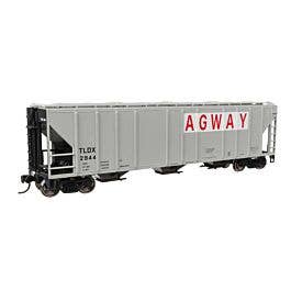 Walthers - 50' Pullman-Standard PS2-CD 4427 3-Bay Covered Hopper ...