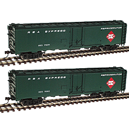 Walthers - 50' REA Riveted Steel Express Reefer 2-Packs Limited-Run ...