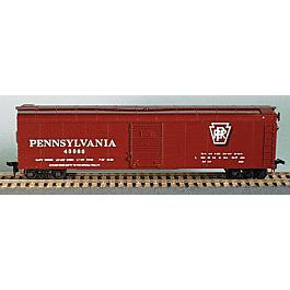 Bowser - 50' Round Roof Single-Door Boxcar w/Flush Roof - Pennsylvania ...