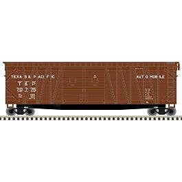 Atlas - 50' Single-Sheathed, Double-Door Wood Boxcar with End Door ...
