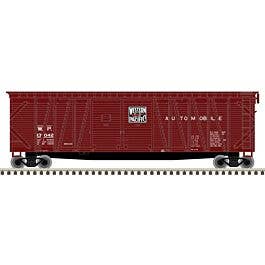 Atlas - 50' Single-Sheathed, Double-Door Wood Boxcar with End Door ...