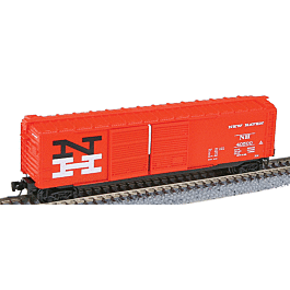 MicroTrain - 50' Standard Double Door Boxcar - New Haven #40500 ...
