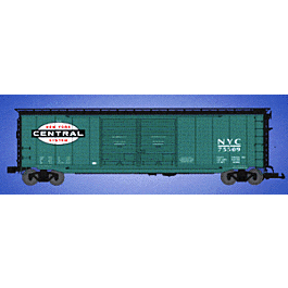 USA - 50' Steel Boxcar w/AAR Double Doors - New York Central (green ...