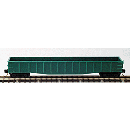 MicroTrain - 50' Steel Side, 14 Panel, Fixed End Gondola - Undecorated - 489-105000