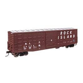 Walthers - 50' Waffle Side Boxcar - Ready To Run - Rock Island #62729 ...