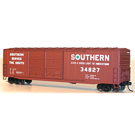 Accurail - 50' Welded-Side Double-Door Boxcar - Kit - Southern Railway ...
