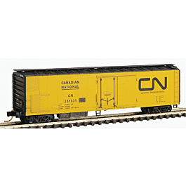 MicroTrain - 51' 3-3/4 Rivet Side Mechanical Reefer - Canadian National ...