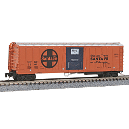 MicroTrain - 51' Rib-Side Mechanical Reefer - Ready to Run - Santa Fe ...