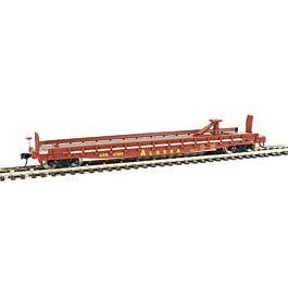 Walthers - 53' GSC Piggyback Service Flatcar - Ready to Run - Alaska ...