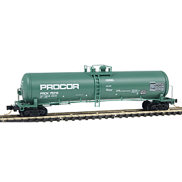 MicroTrain - 56' General Service Tank Car - Procor #75219 (green, white ...