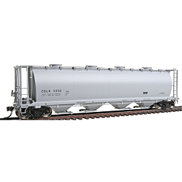 Intermount - 59' 4-Bay Cylindrical Covered Hopper w/Round Hatches - Ready to Run - Potash CGLX ...