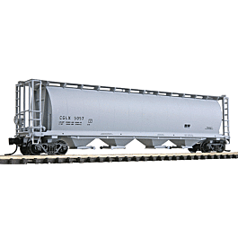 Intermount - 59' 4-Bay Cylindrical Covered Hopper w/Round Hatches - Ready to Run - Potash CGLX ...