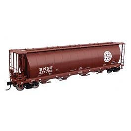 Walthers - 59' Cylindrical Hopper - Ready to Run - BNSF #421703 (red ...