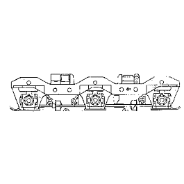 Precision - 6-Wheel Truck Sideframes - EMD 1st Generation Flexicoil ...