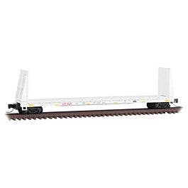 MicroTrain - 60' Bulkhead Flatcar - Ready to Run - Canadian Pacific ...