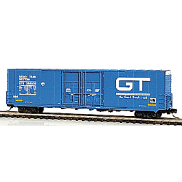 MicroTrain - 60' Excess Height Boxcar w/Double Plug Doors & Rivet Side ...