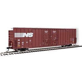 Walthers 60 High Cube Plate F Boxcar Ready To Run Norfolk