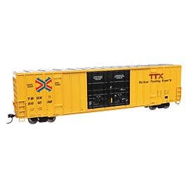 Walthers - 60' High Cube Plate F Boxcar - Ready to Run - TTX #661298 ...