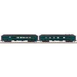 MTH - 60' Madison Combine/Diner Set - 3-Rail - Ready to Run - RailKing ...