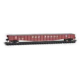 MicroTrain - 65' Mill Gondola with Drop Ends & Pipe Load - Ready to Run ...