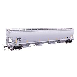 Walthers - 67' Trinity 6351 4-Bay Covered Hopper - Ready to Run ...