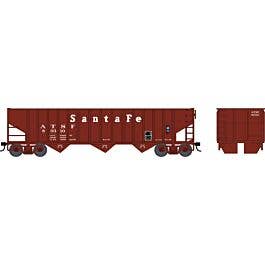 Bowser - 70-Ton 14-Panel 3-Bay Hopper - Ready to Run - Santa Fe 80310 ...