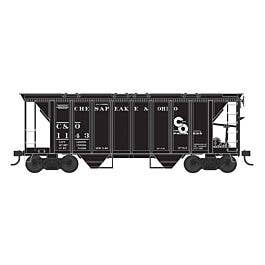 Bowser - 70-Ton 2-Bay Covered Hopper with Closed Sides - Ready to Run ...