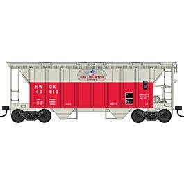 Bowser - 70-Ton 2-Bay Covered Hopper with Closed Sides - Ready to Run ...