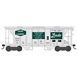 Bowser - 70-Ton 2-Bay Covered Hopper with Closed Sides - Ready to Run ...