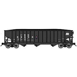 Bluford - 70-Ton 3-Bay 14-Panel Hopper w/Load - Ready to Run ...
