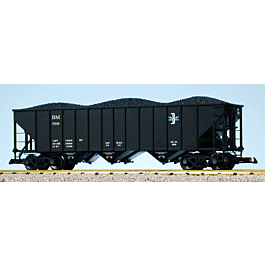 USA - 70-Ton 3-Bay Coal Hopper w/Coal Load - Ready to Run - Ultimate ...