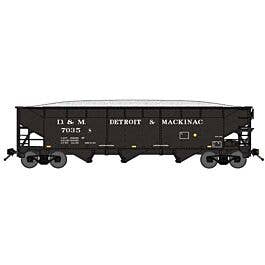 Bluford - 70-Ton Offset-Side 3-Bay Hopper with Load - Ready to Run ...
