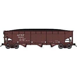 Bluford - 70-Ton Offset-Side 3-Bay Hopper w/Load - Ready to Run - Santa ...