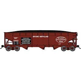 Bluford - 70-Ton Offset-Side 3-Bay Hopper w/Load - Ready to Run ...