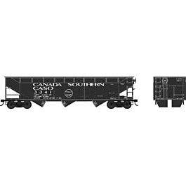 Bowser - 70-Ton Offset Hopper - Ready to Run - Canada Southern #33375 ...