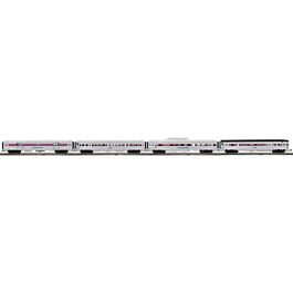 Atlas O - 70' Baggage, Coach, Dome, Observation Set - 3-Rail - Premier ...