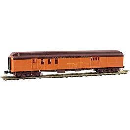 MicroTrain - 70' Heavyweight Baggage-Mail - Ready to Run - Milwaukee ...