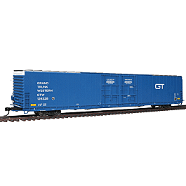 Walthers - 86' Pullman-Standard Double-Door Hi-Cube Boxcar - Ready to Run - Grand Trunk Western ...