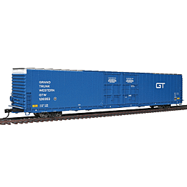 Walthers - 86' Pullman-Standard Double-Door Hi-Cube Boxcar - Ready to Run - Grand Trunk Western ...