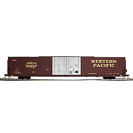 Walthers - 86' Pullman-Standard Hi-Cube 4-Door Boxcar - Ready to Run - Western Pacific (1960s ...