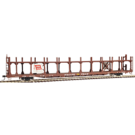 Accurail - 89' Bi-Level Open Auto Rack - Ready to Run - Wabash - 112-99208