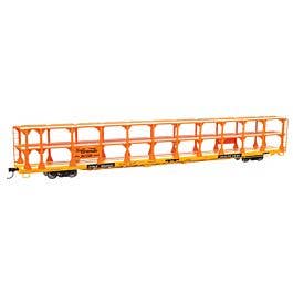 Walthers - 89' Flatcar w/Tri-Level Open Auto Rack - Ready to Run ...