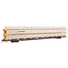 Walthers - 89' Flatcar w/Tri-Level Shielded Auto Rack - Ready to Run ...