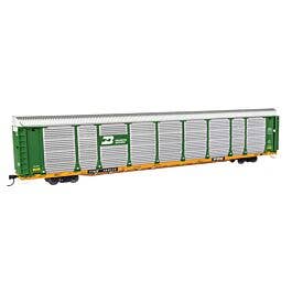 Walthers - 89' Thrall Bi-Level Auto Carrier - Ready To Run - Burlington Northern TTGX #159173 ...
