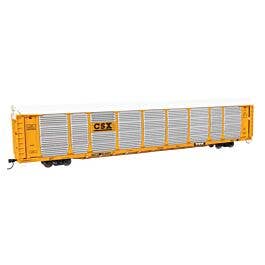 Walthers - 89' Thrall Bi-Level Auto Carrier - Ready To Run - CSX TTGX #150724 - 920-101519