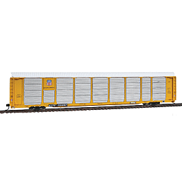Walthers - 89' Thrall Tri-Level Enclosed Auto Carrier - Ready to Run - Platinum Line(TM) - Union ...