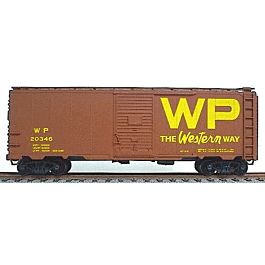Accurail - AAR 40' Single-Door Steel Boxcar - Kit (Plastic) - Western ...