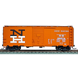 Accurail - AAR 40' Single-Door Steel Boxcar - Kit (Plastic) - New Haven ...